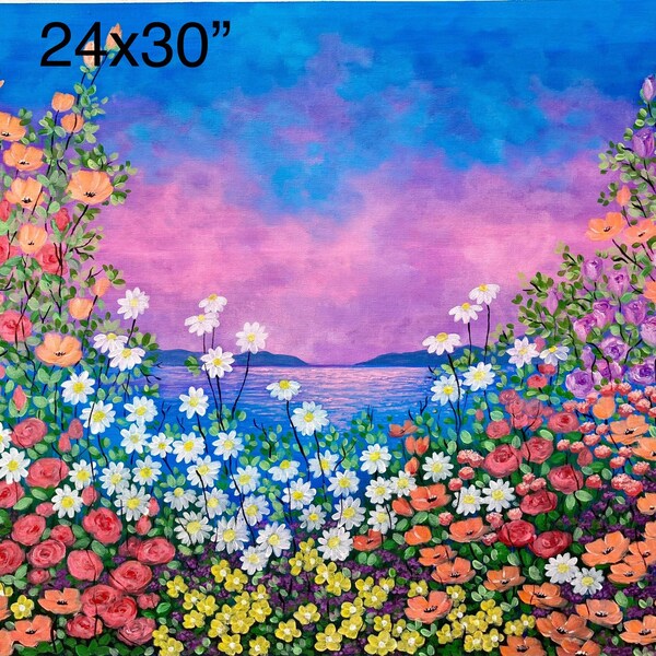 Colourful Canvas - Etsy UK