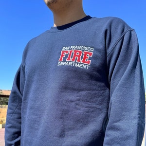 Custom Fire Department Crewneck, Fire Department Full Zip Hoodie ...