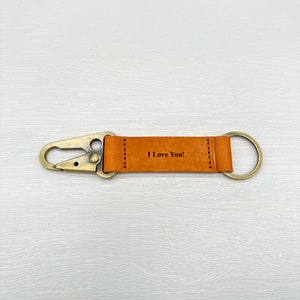 Custom Leather Keychain for Police Officer, Police Badge Keychain ...