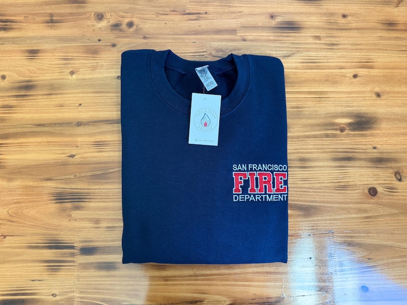 Custom Fire Department Crewneck, Fire Department Full Zip Hoodie ...