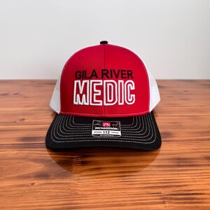 Custom Medic Hat, Paramedic Hat, EMS Embroidered Hat, EMT Hat, 3D Puff ...