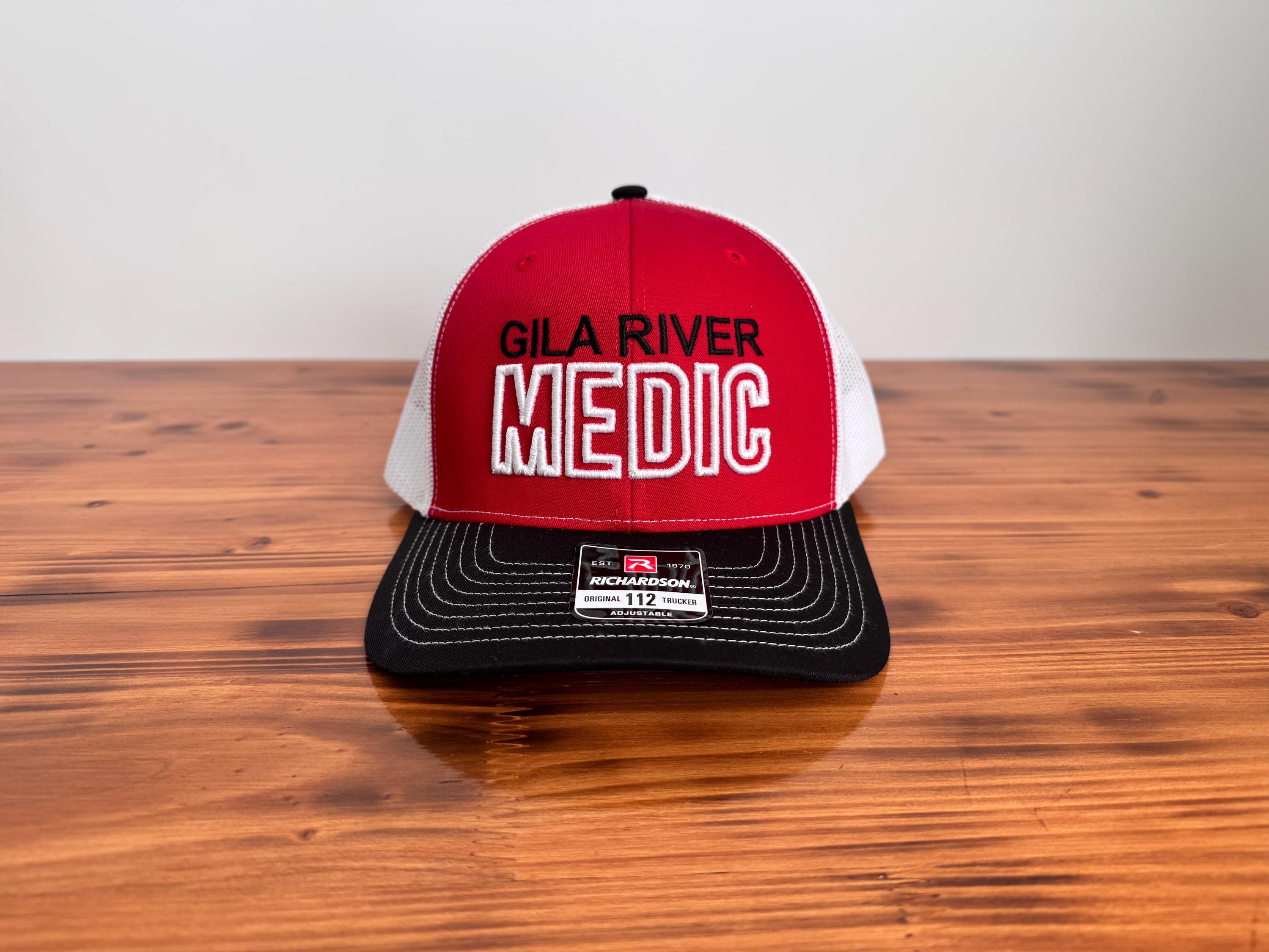 Custom Medic Hat, Paramedic Hat, EMS Embroidered Hat, EMT Hat, 3D Puff ...
