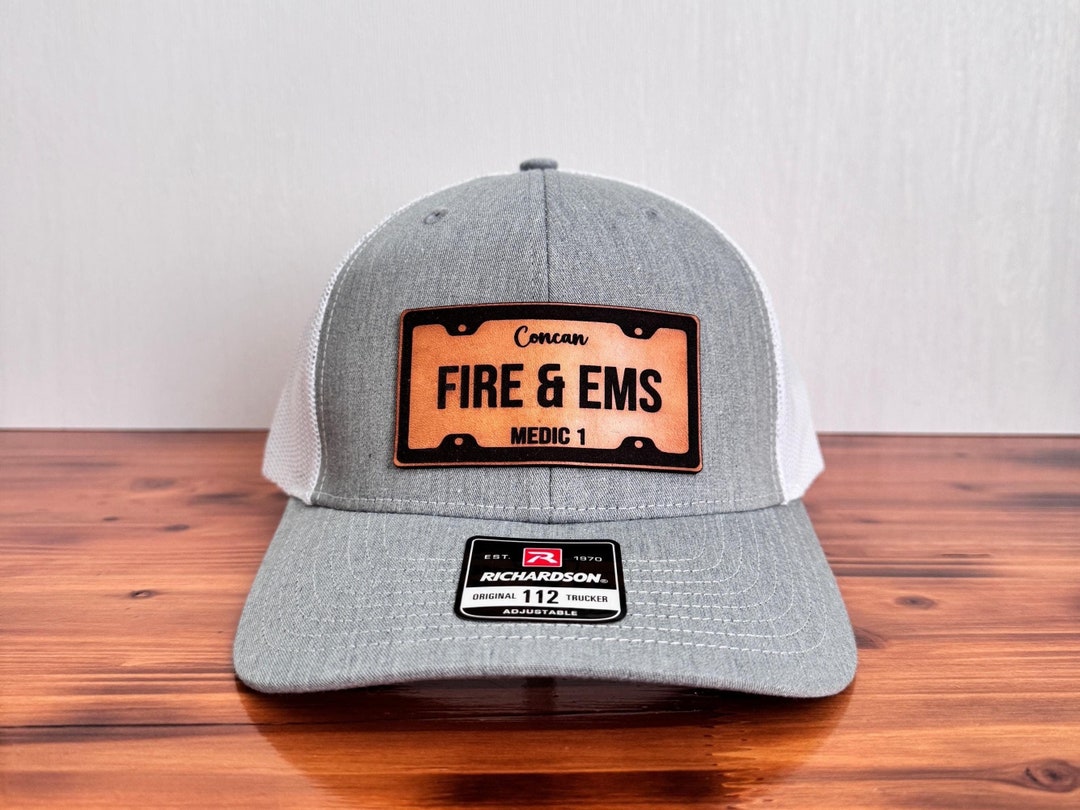 Custom EMS Hat Paramedic EMT Gift First Responder Hat Personalized ...