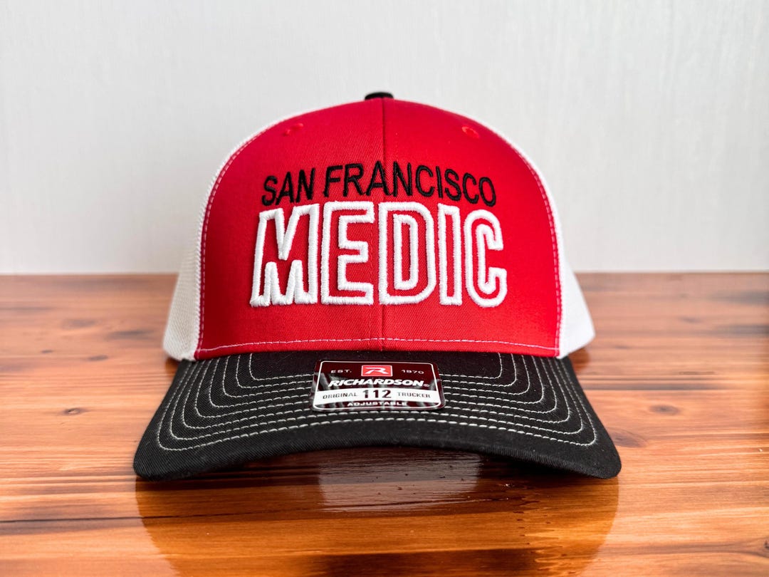 Custom Medic Hat, Paramedic Hat, EMS Embroidered Hat, EMT Hat, 3D Puff ...