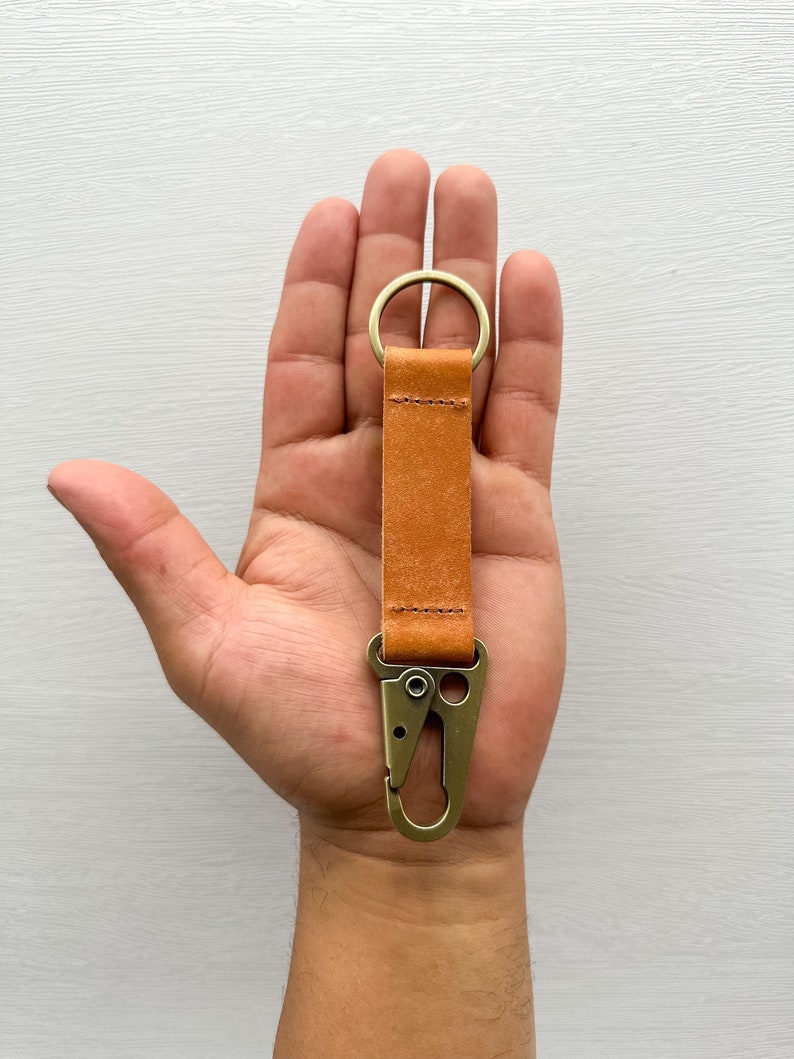 Custom Leather Keychain for Police Officer, Police Badge Keychain ...