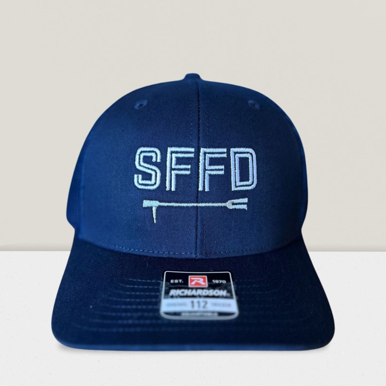 Custom Firefighter Hat, Fire Department Embroidered Hat, Fire Dept ...