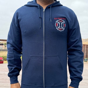 Personalized Fire Station Hoodie Custom First Responder Clothing ...