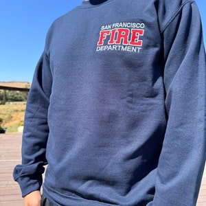 Custom Fire Department Crewneck, Fire Department Full Zip Hoodie ...