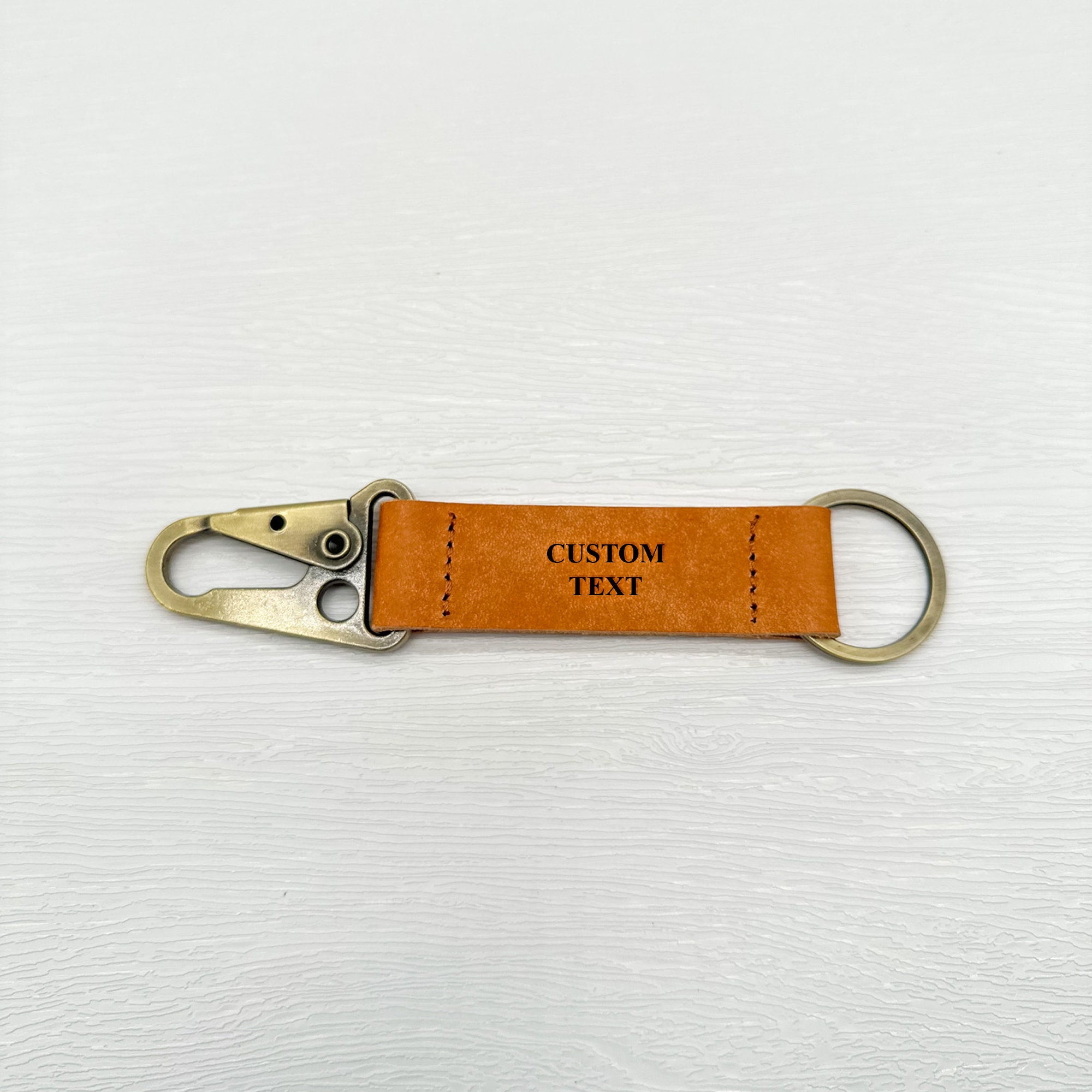 Custom Leather Keychain Fire Hydrant Design Engraved - Etsy