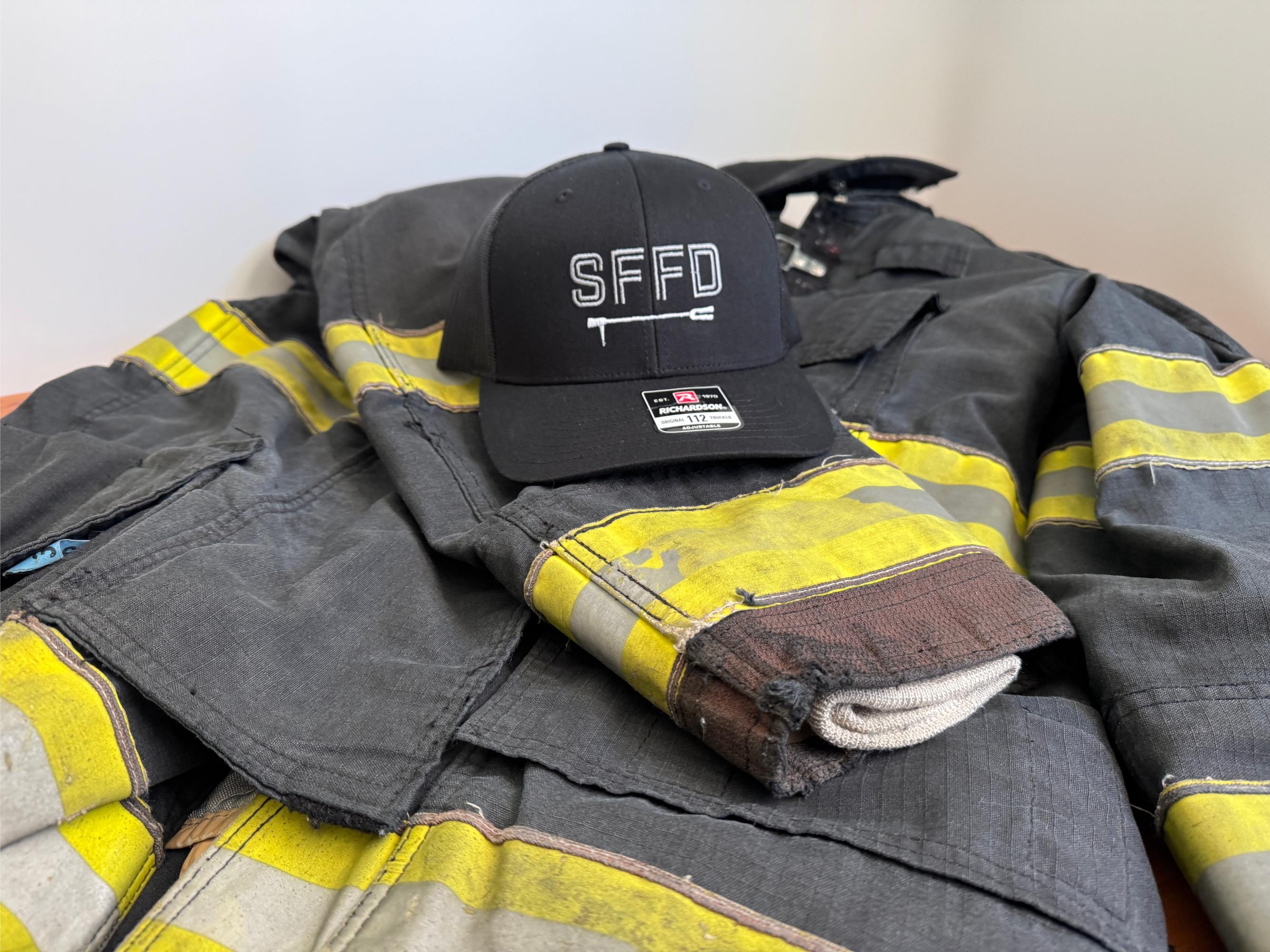 Custom Firefighter Hat, Fire Department Embroidered Hat, Fire Dept ...