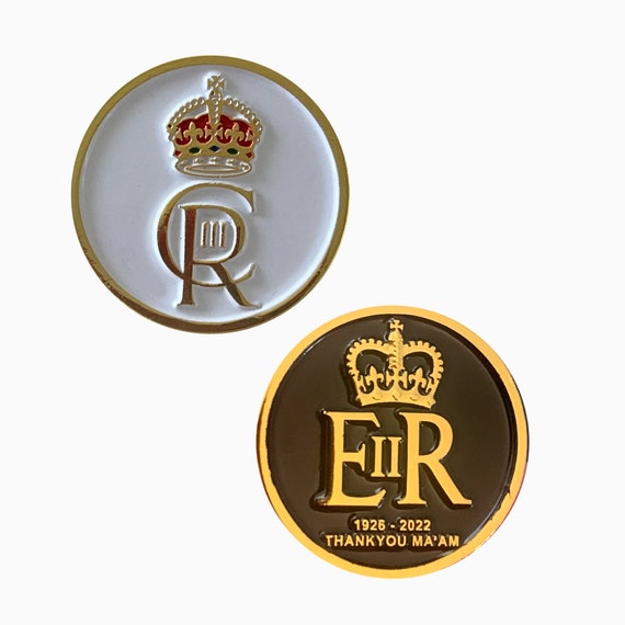 King and Queen Badges Official Cypher of the King and Queen - Etsy