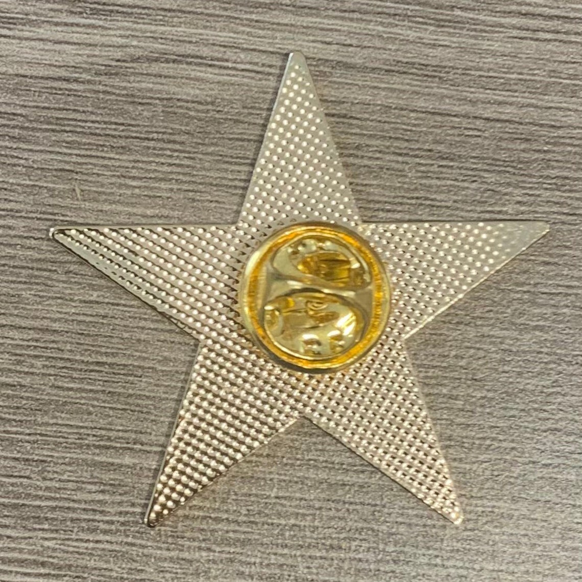 Gold Metal Star Pin Badge Large Metal School Star Badge - Etsy
