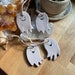 Collectible Handmade Halloween Ornament Retro Spooky Cute Ghost Wall ...
