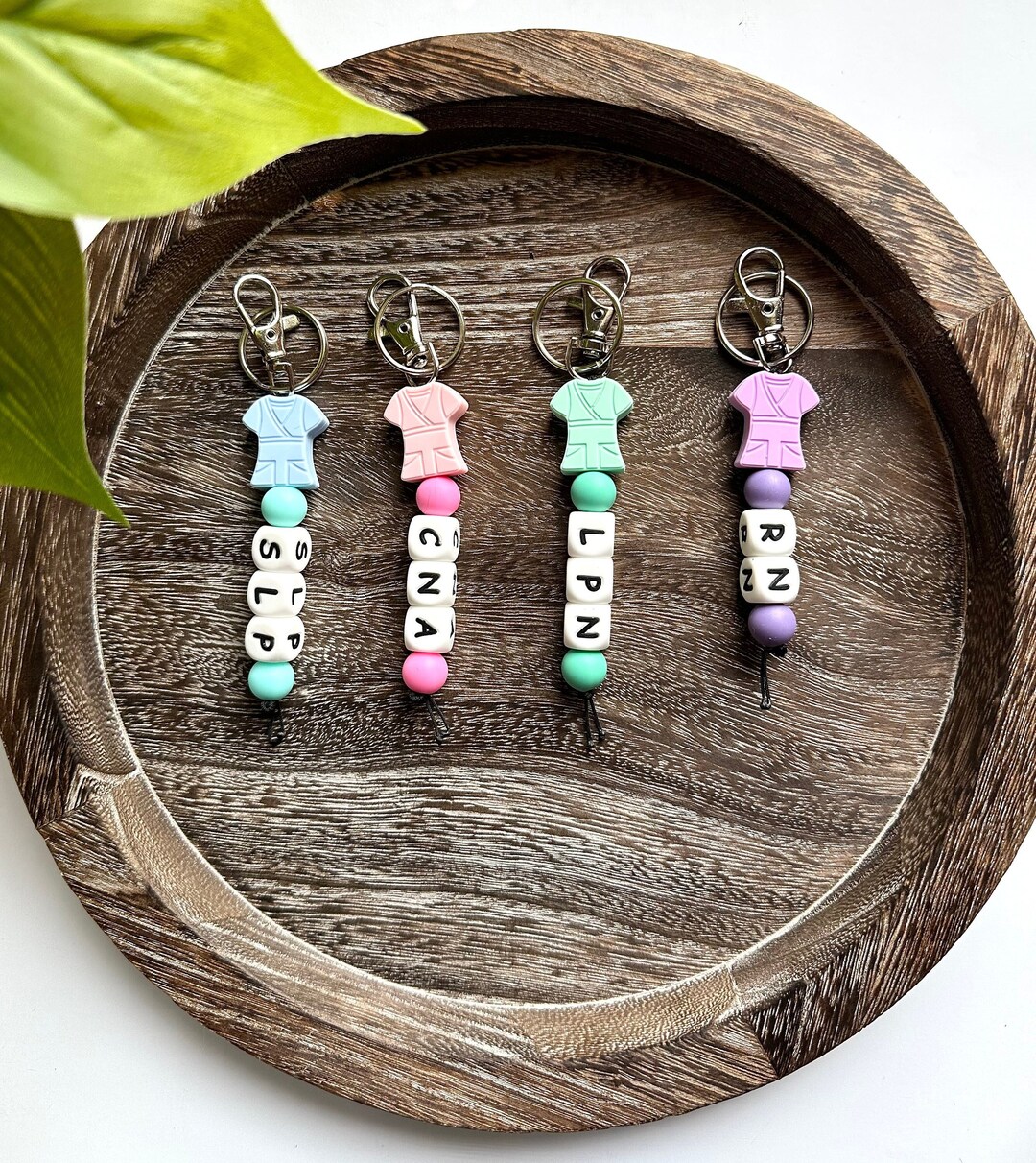 Custom Keychain With Scrubs for Healthcare Providers Silicone - Etsy