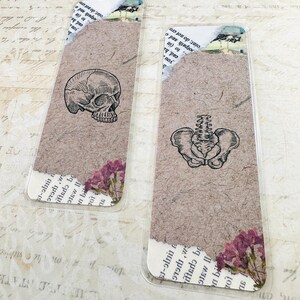 Bookmark Set of 8 Book and Anatomy Lovers, Gift for Healthcare ...