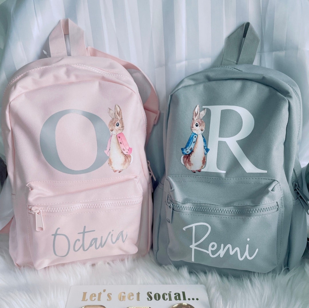 Mini Rucksack Backpack Grey Boys Girls Nursery Bag School Bag Peter ...