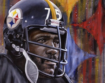 Mean JOE GREENE Photo Picture Pittsburgh Steelers Vintage Photograph ...