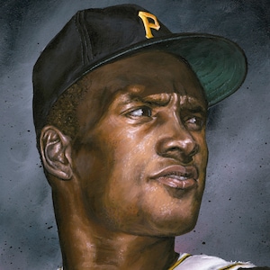Roberto Clemente Pittsburgh Pirates Art Print - Etsy