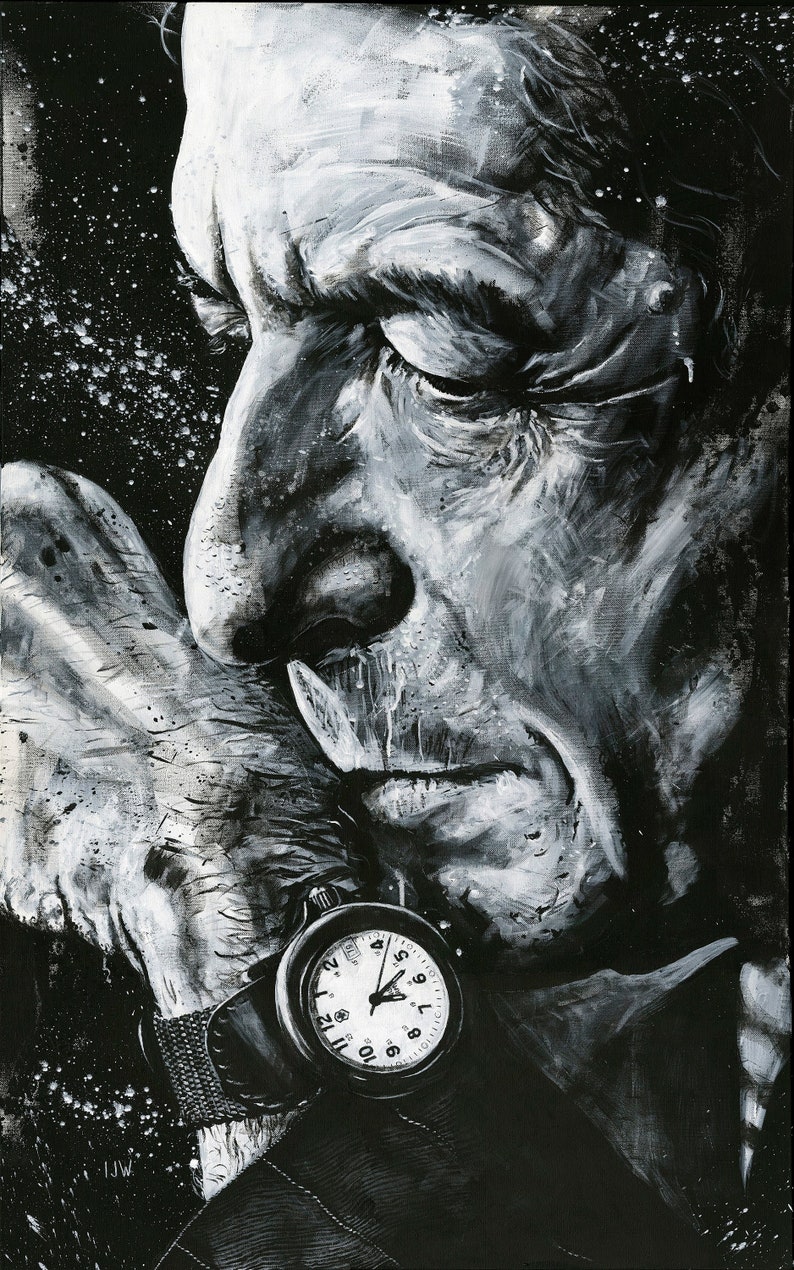 Leonard Cohen Art Print - Etsy