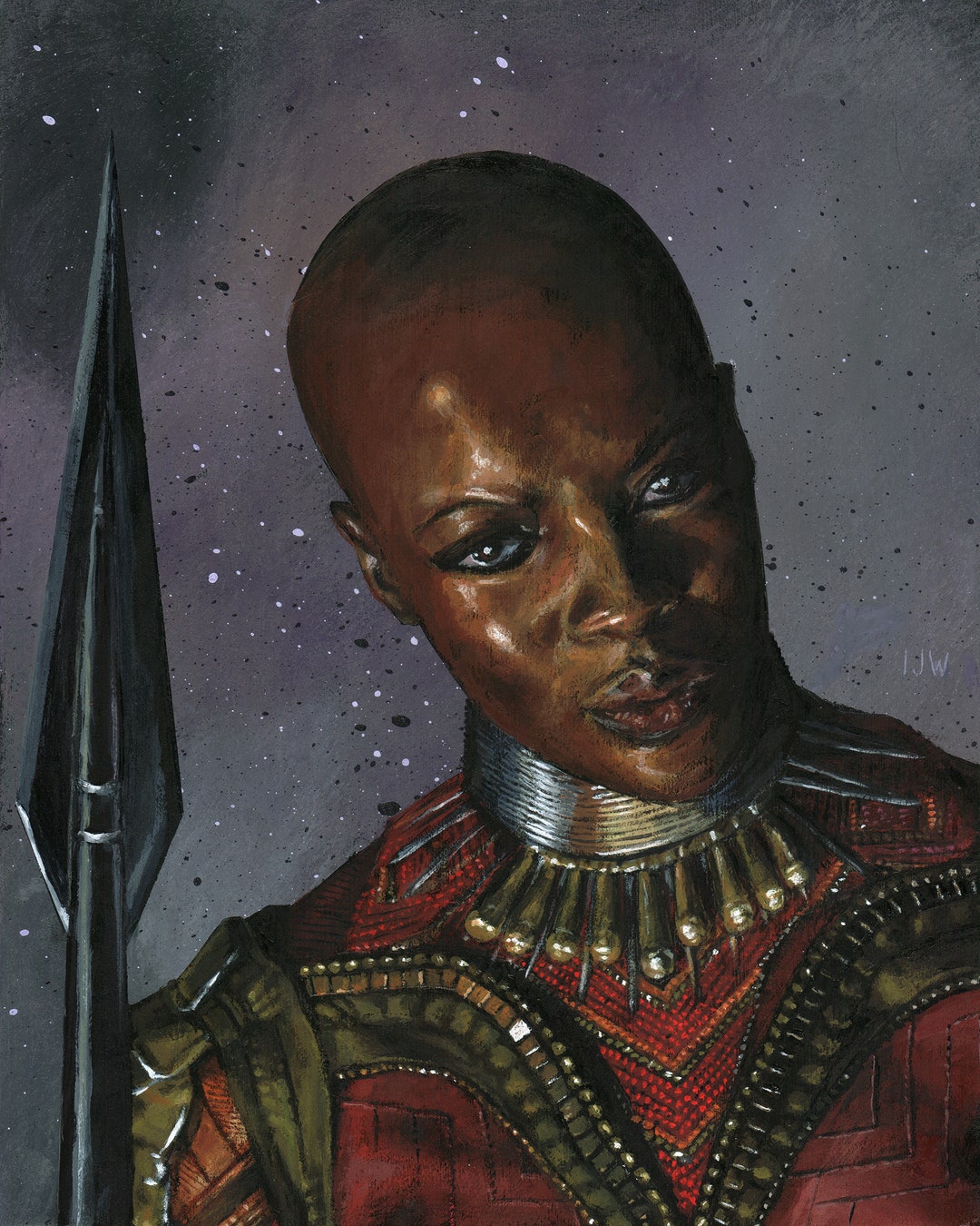 Dora Milaje Ayo Art Print - Etsy