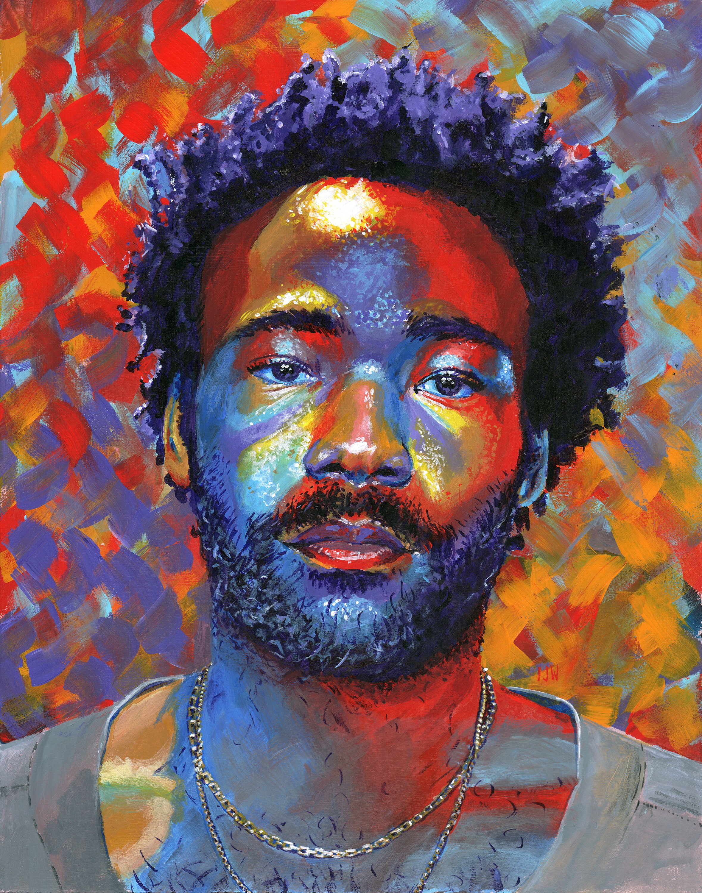 Childish Gambino Royalty Artwork