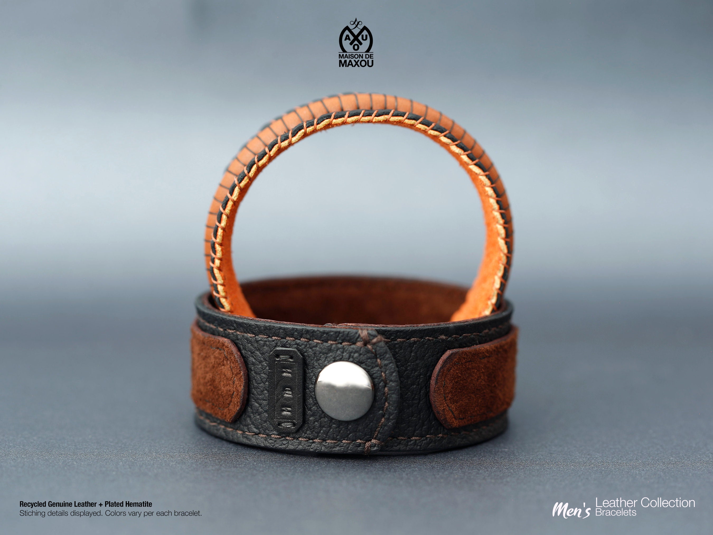 Mdm Leather Collection #2 – Leather Bracelets for Men - Etsy