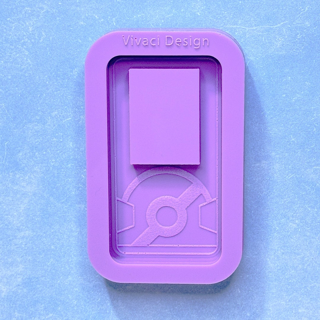 Purple Gen 5 Pokedex Shaker Silicone Mold - Etsy
