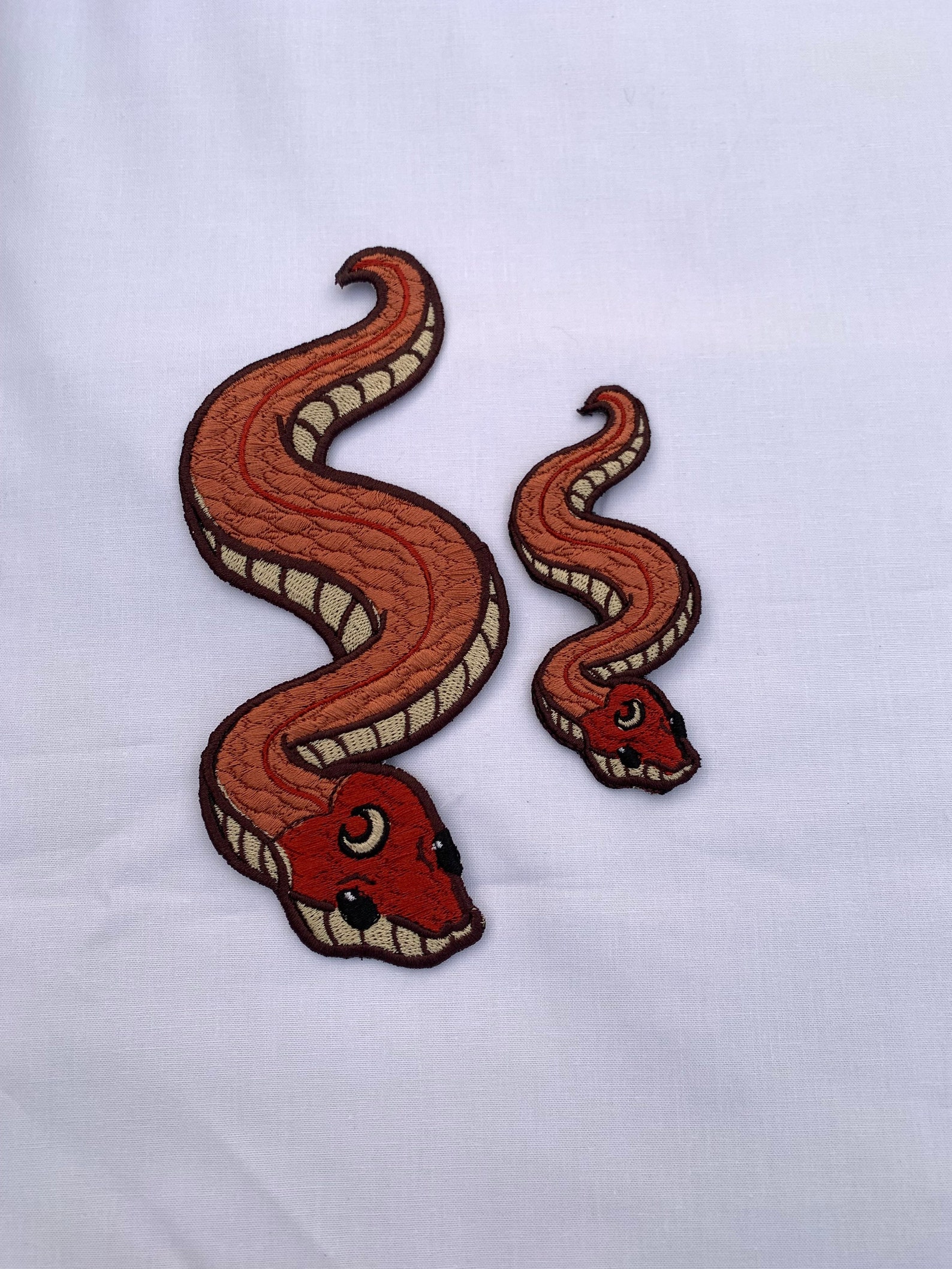 Snake Magic Embroidery File / Instant Download / Snake and Moon ...