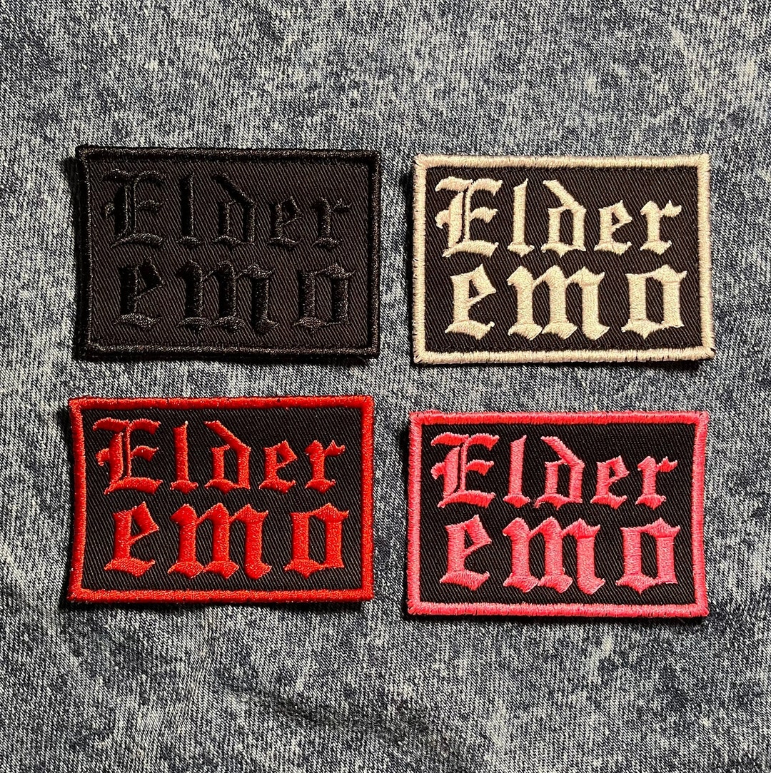 Elder Emo Morale Badge Hook Backing Multiple Colours - Etsy