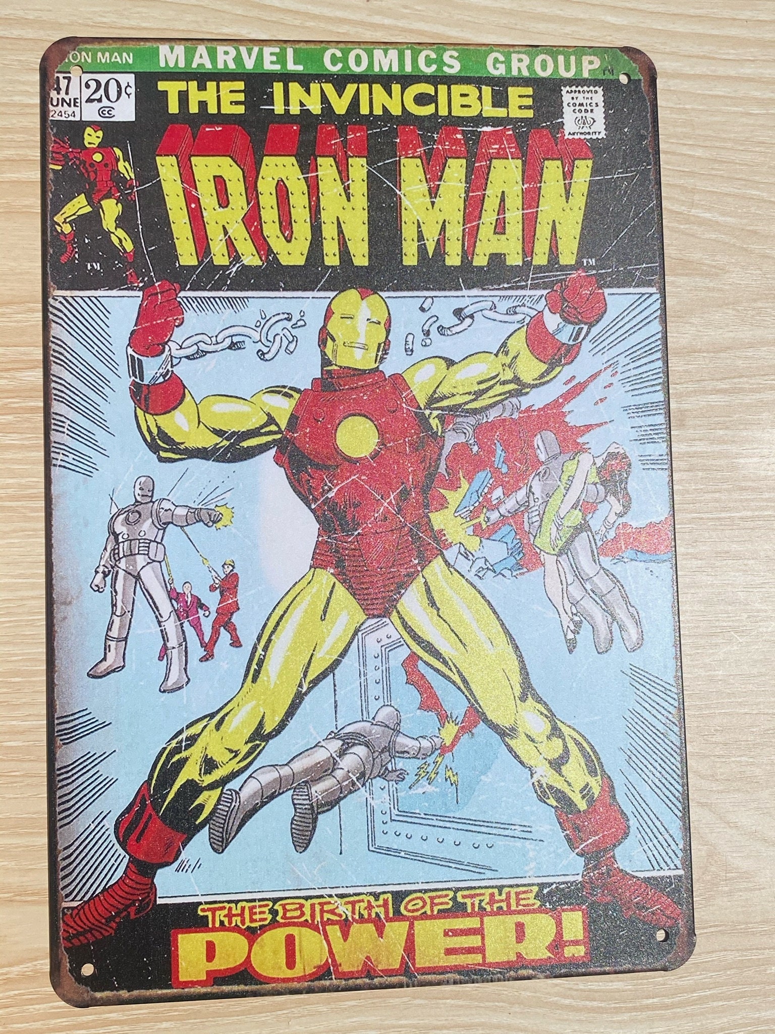Iron Man Comic Cover 47