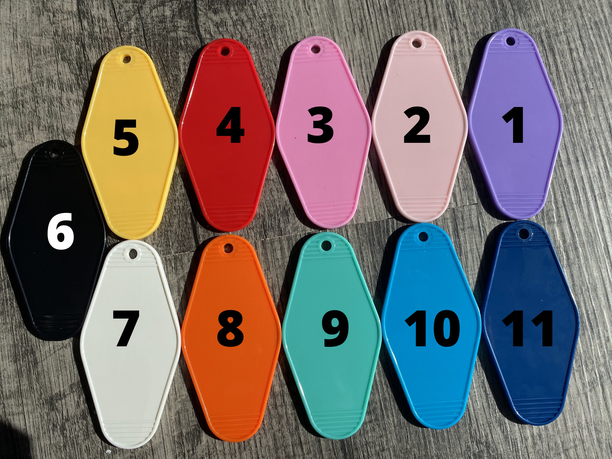 Custom Vintage Motel/hotel Keychains | Vintage Retro Keychains | Cute ...