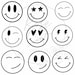 9 Smiley Face Digital Download Bundle Smiley Face Svg File Svg Download ...