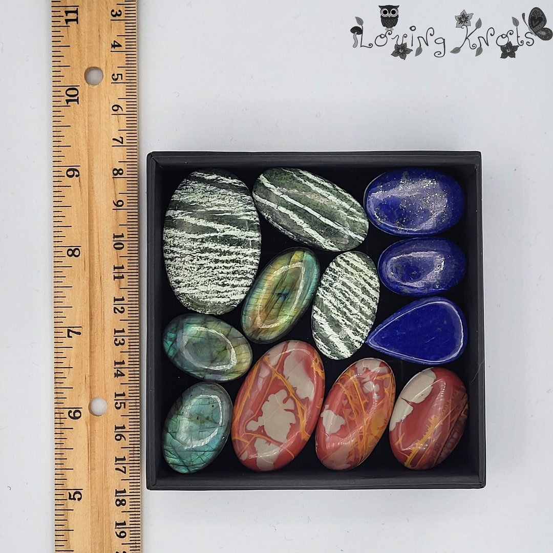 Grooved Mixed Cabochons Wholesale Lot Jewelry Making Macrame - Etsy