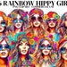 Vintage Red Retro Girl Clipart PNG Red Girl Vintage Art Pink Scrapbook ...