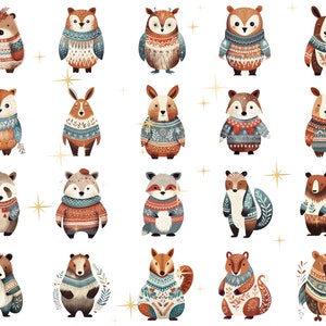 Scandinavian Christmas Clipart Scandinavian Santa Claus Traditional ...