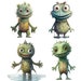Swamp Monster Clipart PNG Creature Clipart Fantasy Monster Clipart Cute ...