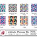 Watercolor Moroccan Tile Digital Paper Pack Digital Background ...