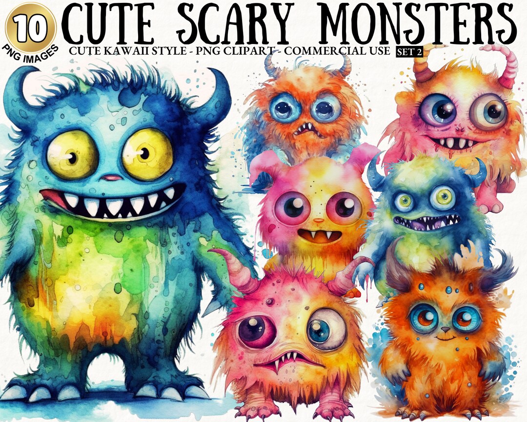 Scary Monster Clipart