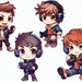 Cute Kawaii Gamer Boy Video Game Player Clipart Chibi Bundle Free ...