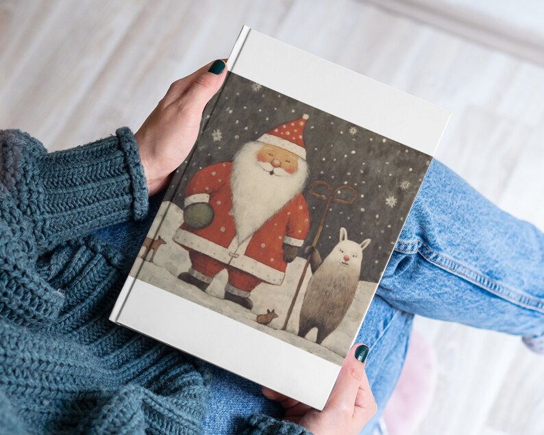 Scandinavian Christmas Clipart Scandinavian Santa Claus Traditional ...