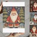 Scandinavian Christmas Clipart Scandinavian Santa Claus Traditional ...