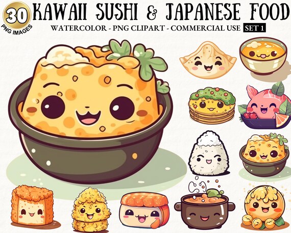 Cute Chibi Sushi