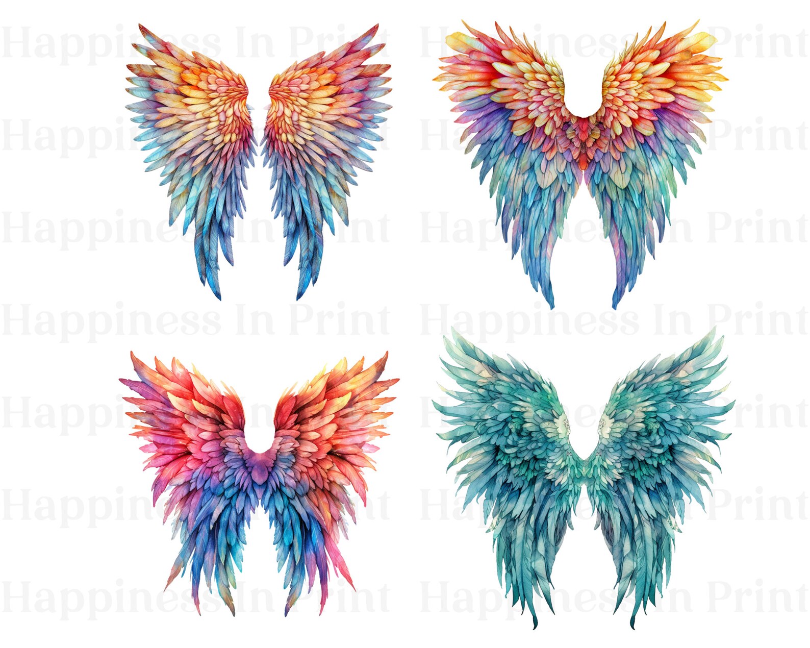 Angel Wings Clipart Halo Clipart Heaven Clipart White Wings PNG Fairy ...