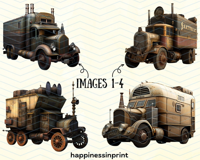 Steampunk Lorries Industrial Factories Railway & Workshops - Etsy