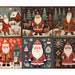 Scandinavian Christmas Clipart Scandinavian Santa Claus Traditional ...
