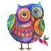 Whimsical Owl Clipart PNG, Watercolor Owl PNG, Quirky Owl Junk Journal ...