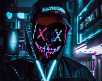 Light up Masquerade Mask - Etsy