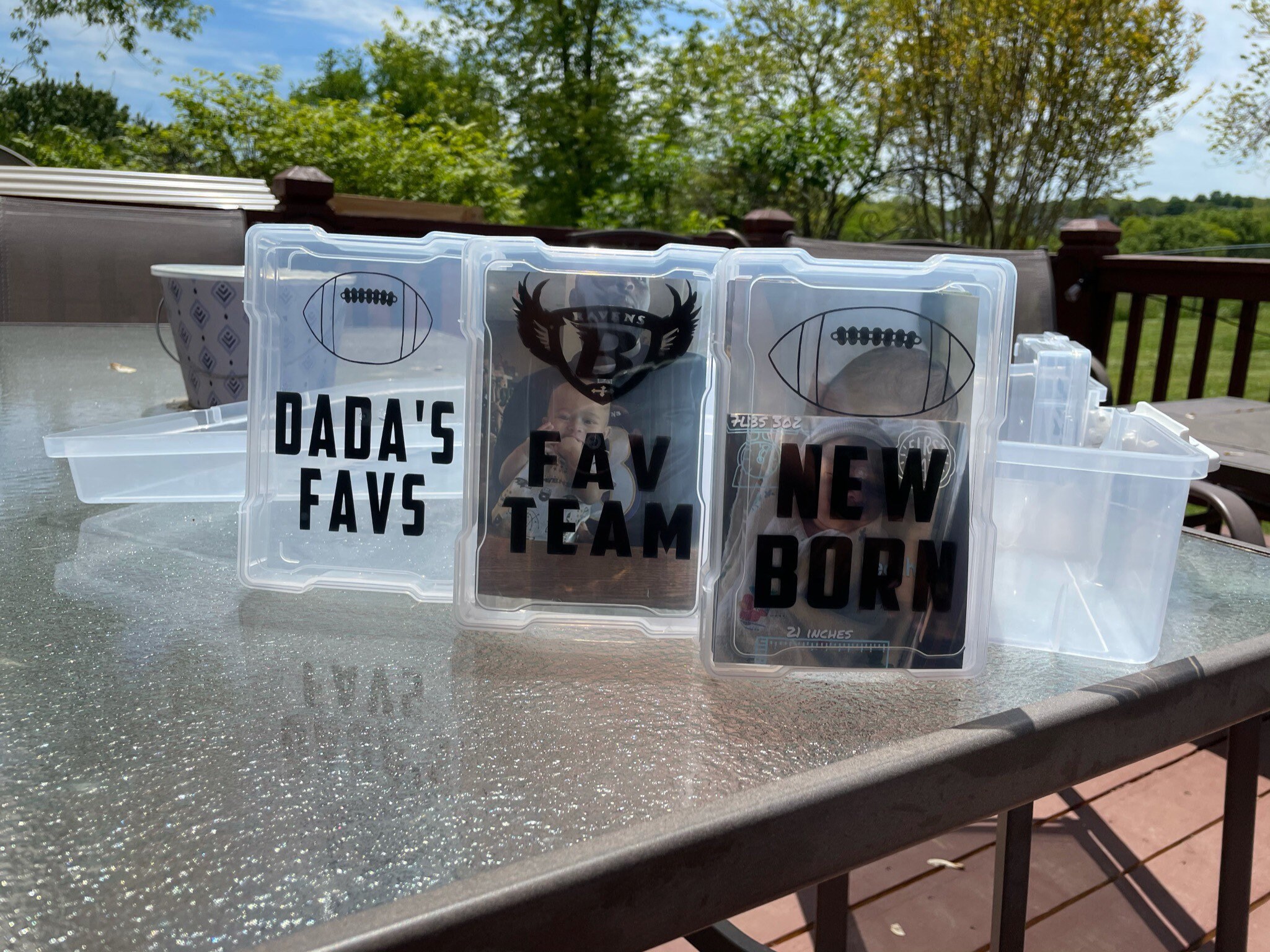 Baby Milestone Photo Box - Etsy