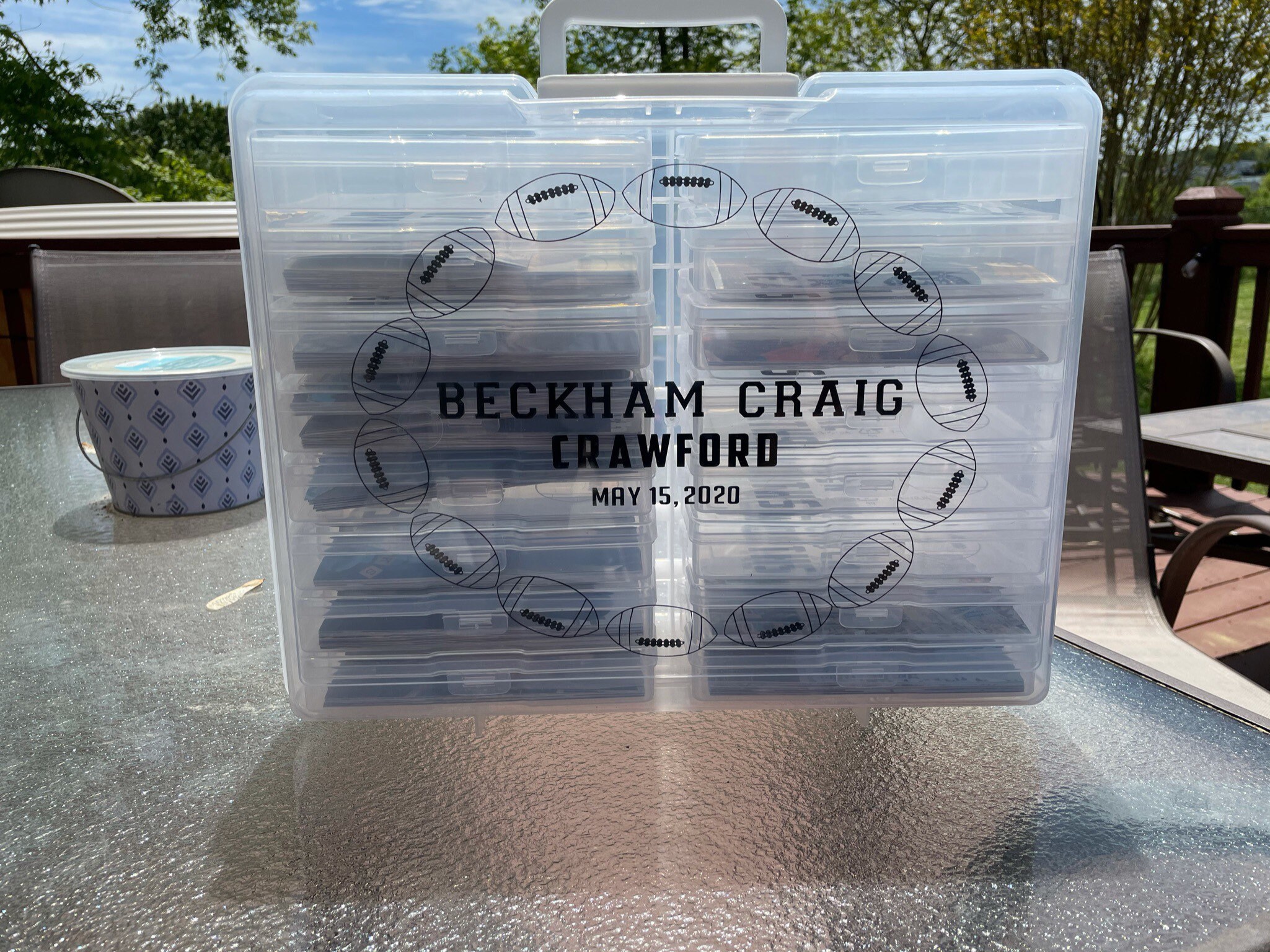 Baby Milestone Photo Box - Etsy