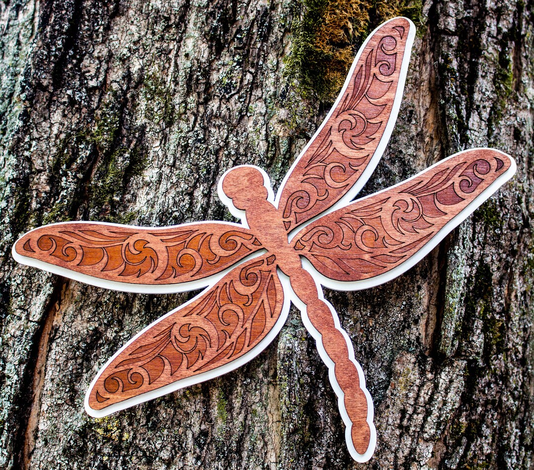 Wooden Dragonfly - Etsy